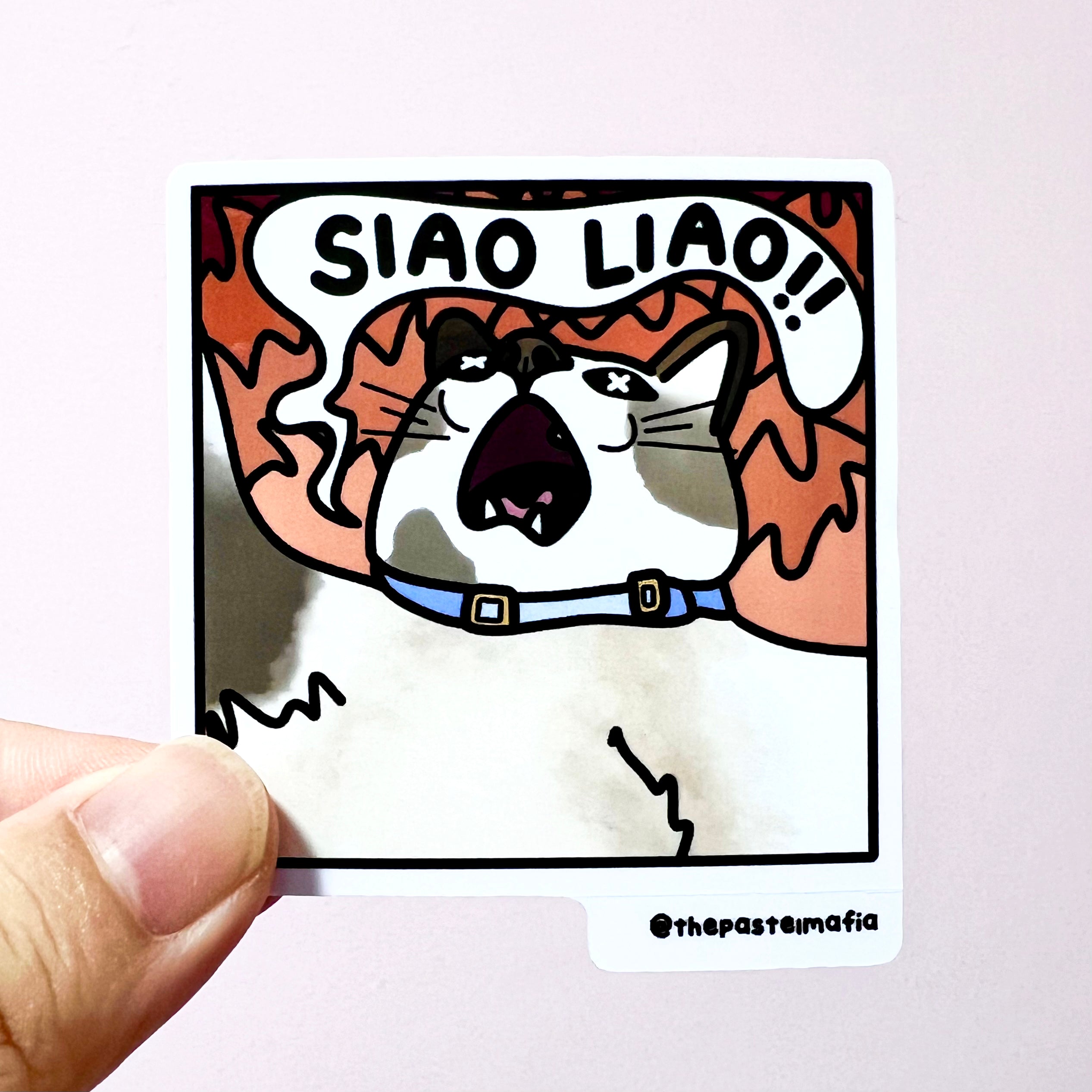 "siao liao" sticker – the pastel mafia