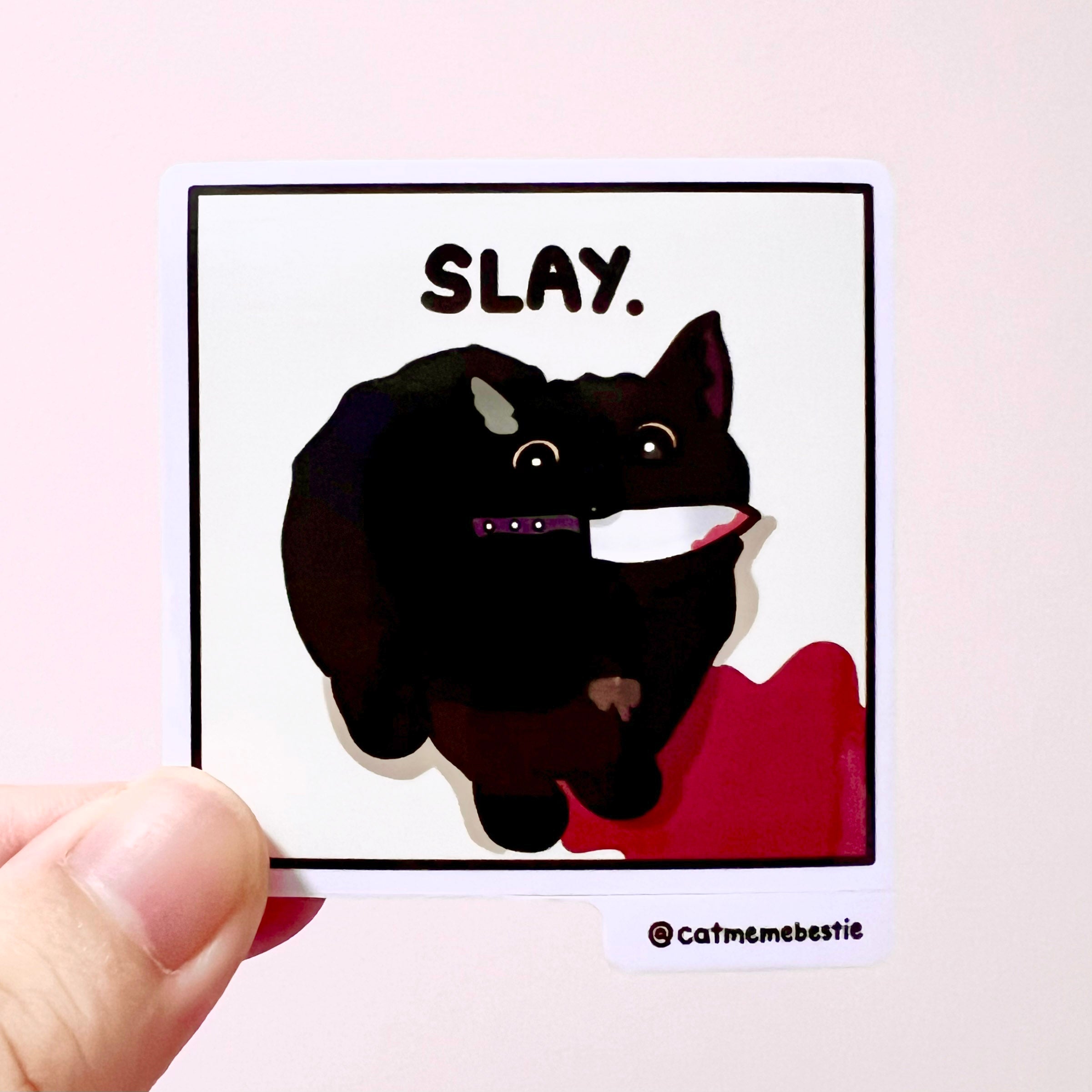 "slay" sticker – the pastel mafia