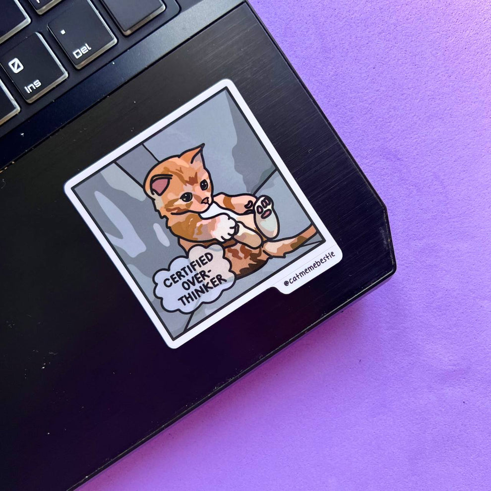 "certified" cat meme stickers – the pastel mafia